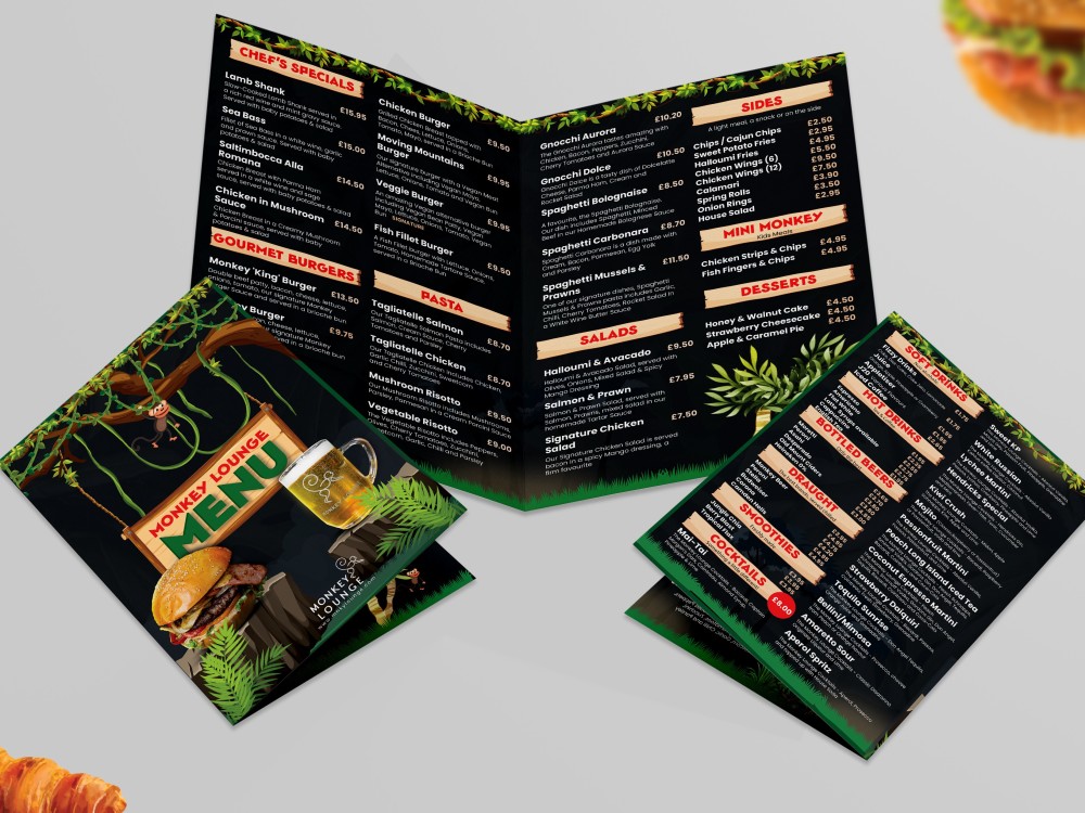 Amazing Menu card design for your food court or Resturant | Upwork