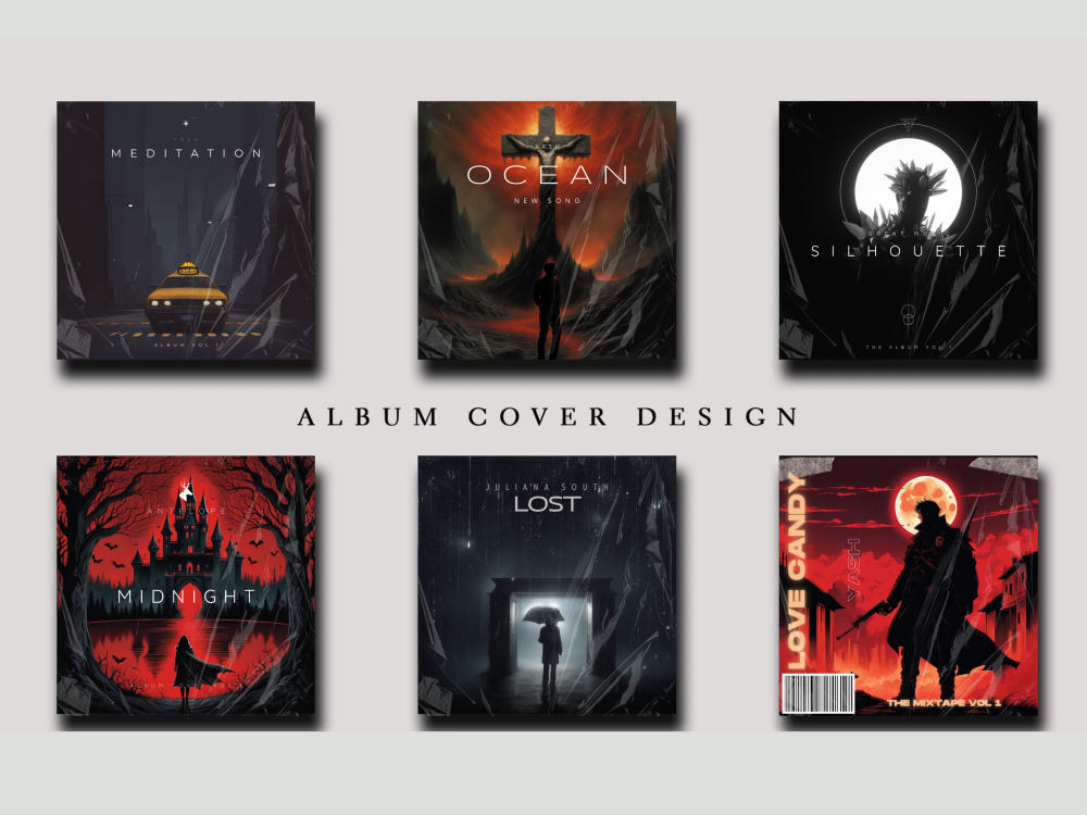A professional and creative album cover design for your music | Upwork