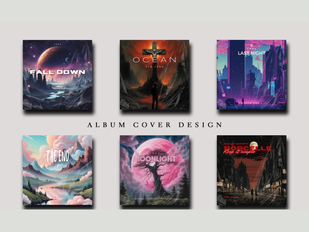 A professional and creative album cover design for your music | Upwork