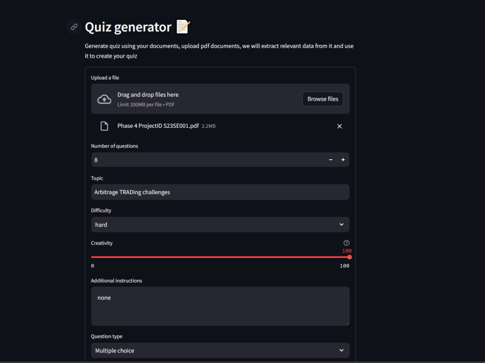 Customized generative AI web application | Upwork