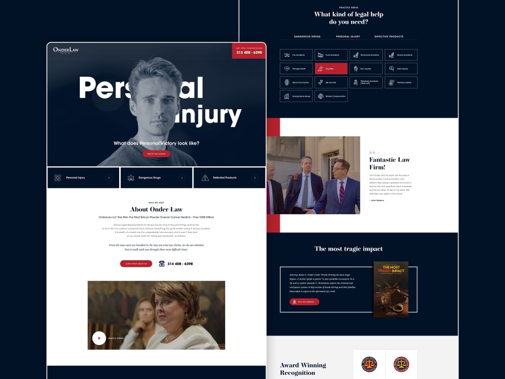 A high converting, lead generating, and creative landing page UX/UI ...