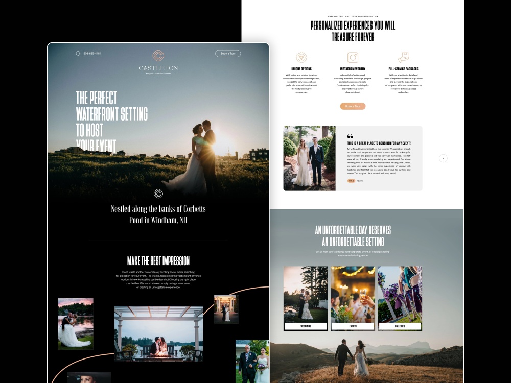 A high converting, lead generating, and creative landing page UX/UI ...