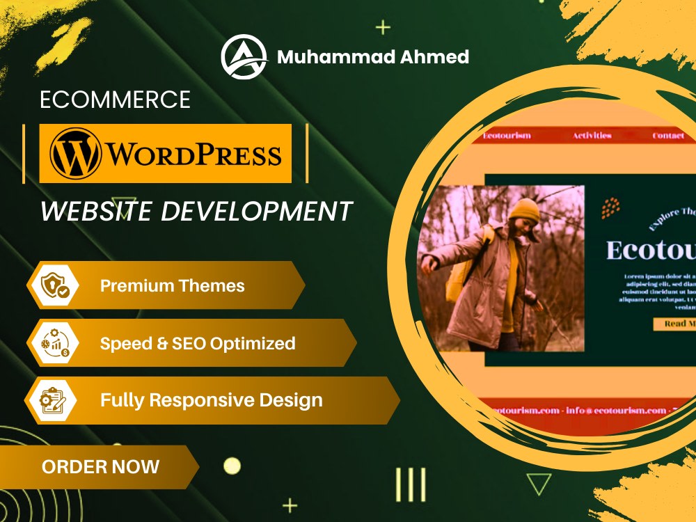 Ecommerce Website Wordpress Ecommerce Woocommerce Elementor Upwork