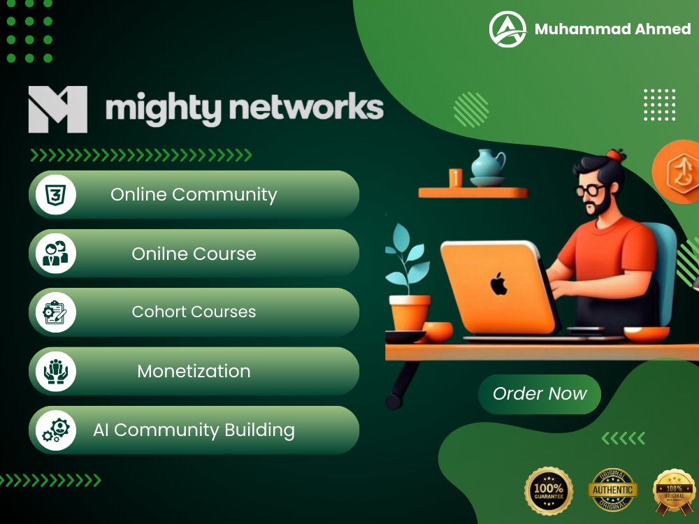 Free or paid online communities using mighty network. | Upwork