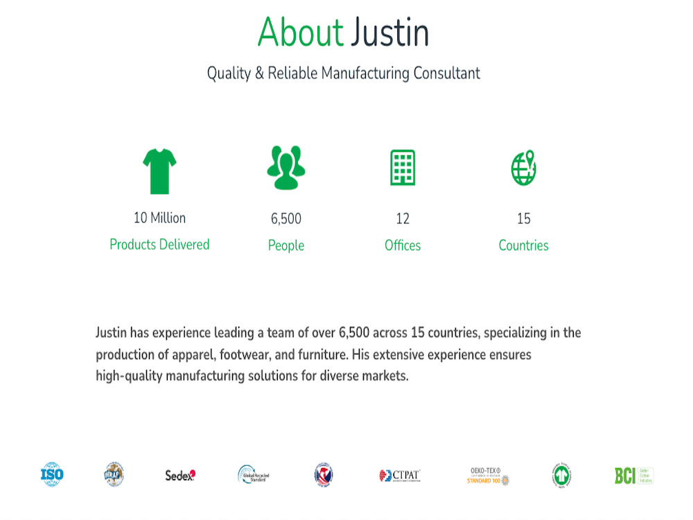 Global Manufacturing and Sourcing Consultant | Upwork