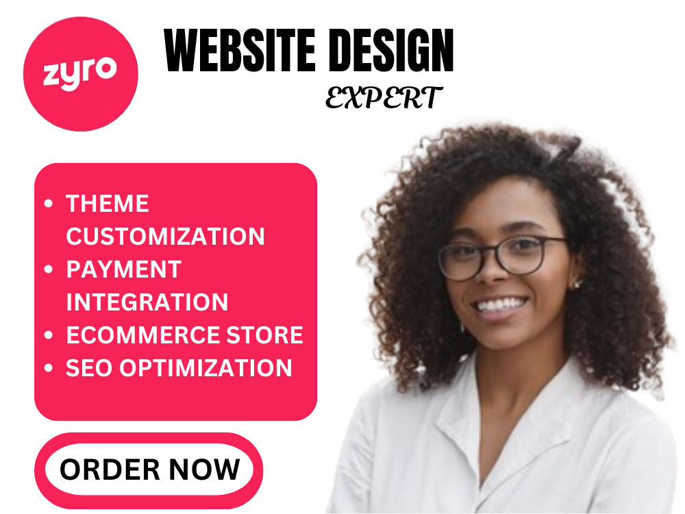 A zyro website, webflow website zyro and webflow redesign | Upwork