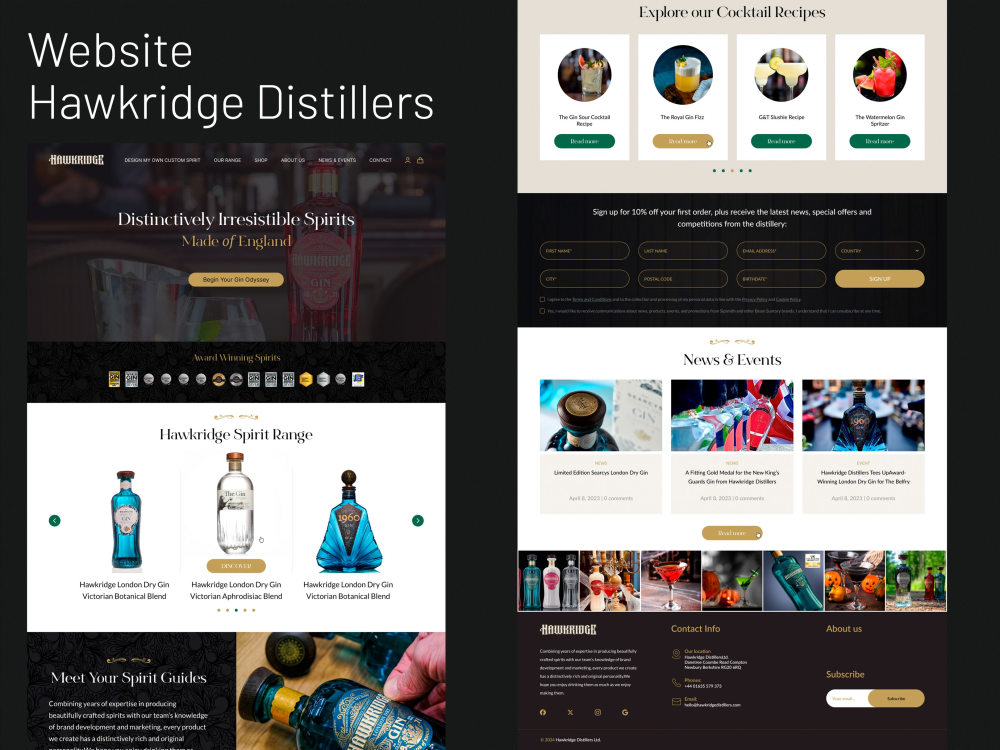 Kickstarter page for startups, UX UI design for web platforms, Website ...