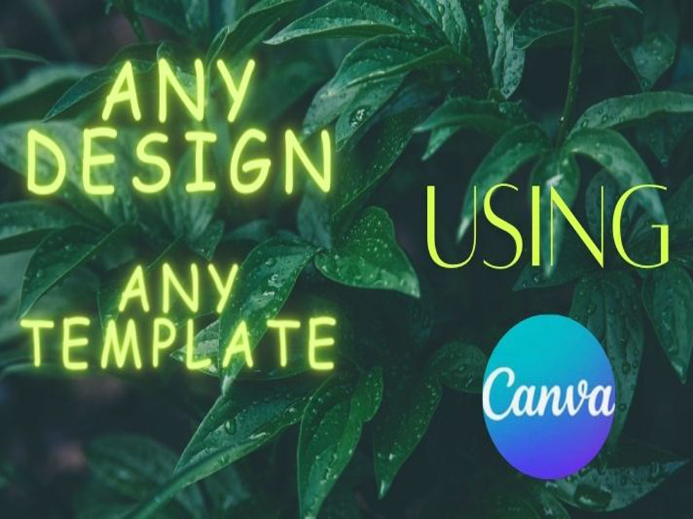 Any Design Using Canva | Upwork