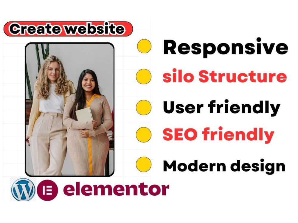 A modern website with seo friendly | Upwork