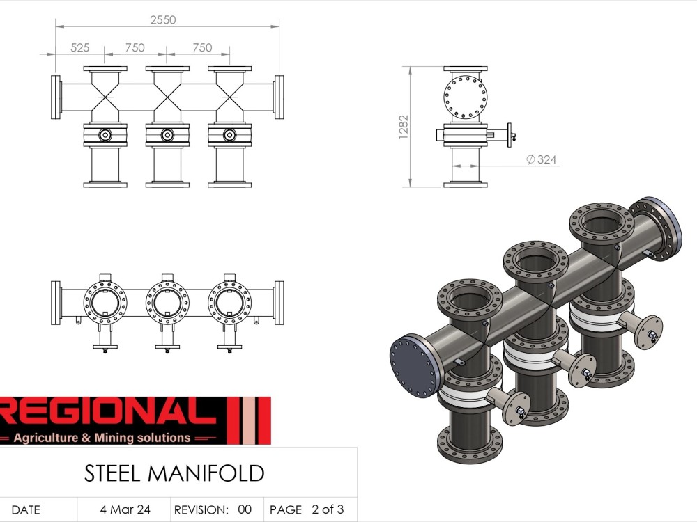 3D & 2D Piping drawing, Isometric, Piping & instrumentation (P&ID) | Upwork