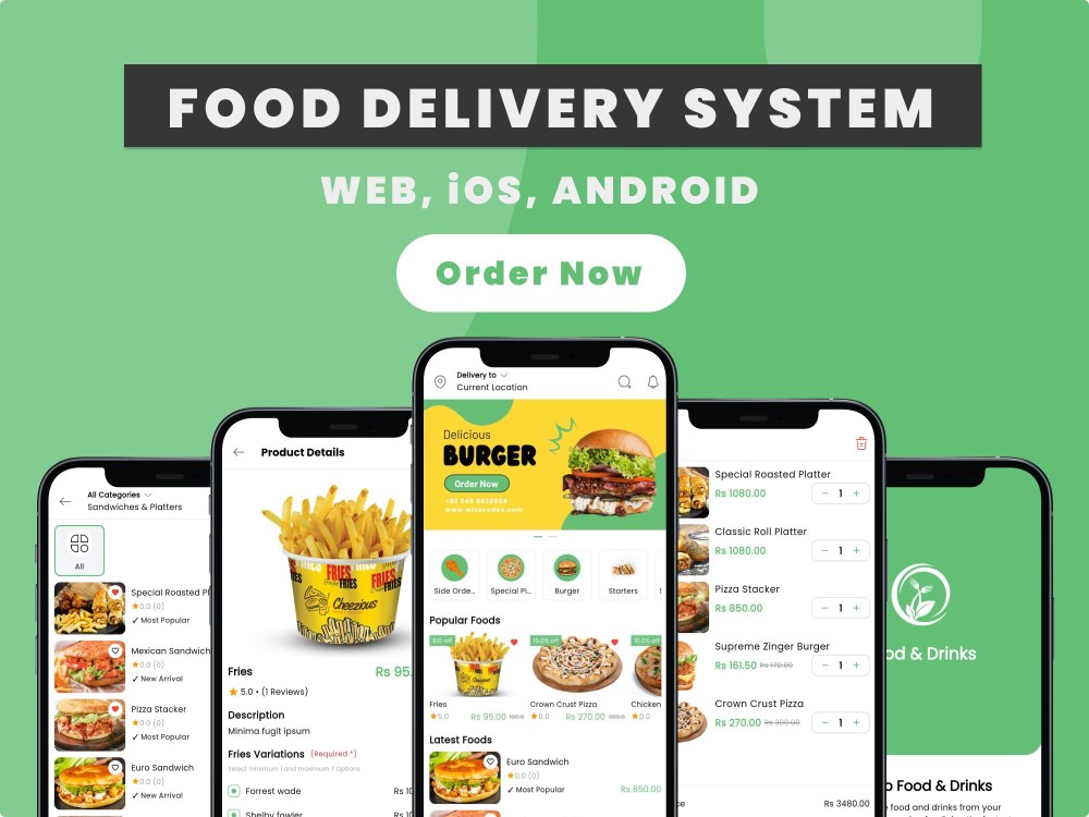 Food delivery app like ubereats doordash grubhub | Upwork