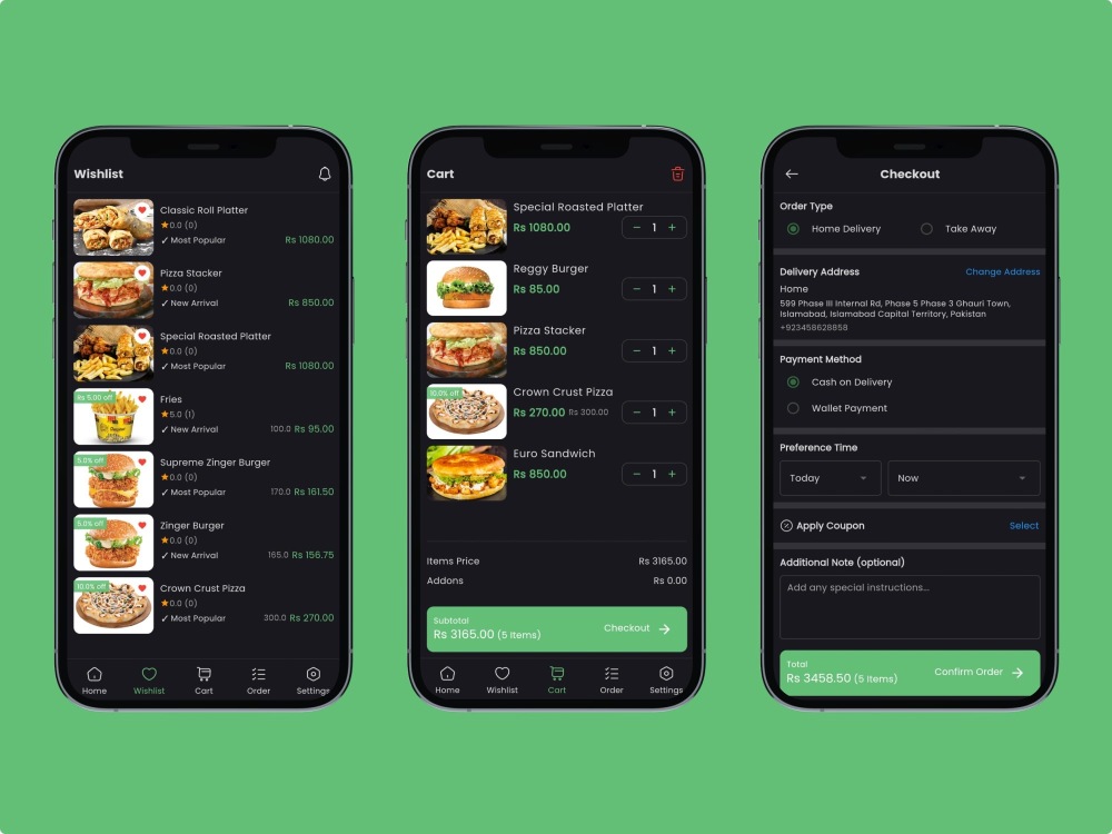 Food delivery app like ubereats doordash grubhub | Upwork