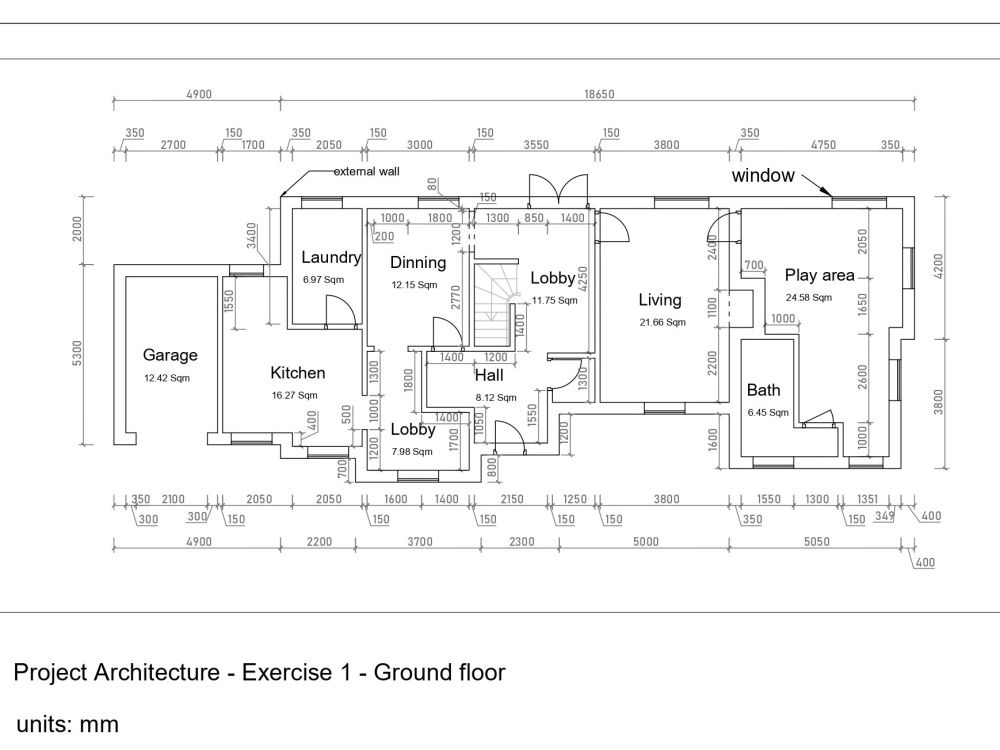 A professional AutoCAD 2D architectural floor plan creation | Upwork