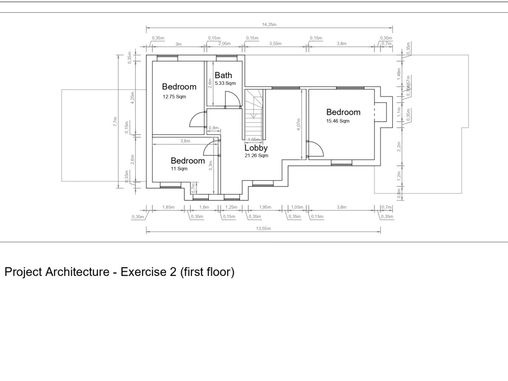 A professional AutoCAD 2D architectural floor plan creation | Upwork
