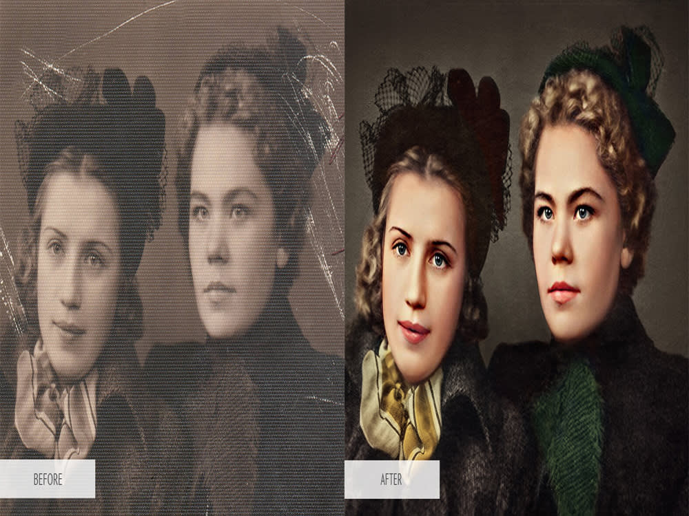 Restoration and colorization old photo professionally | Upwork