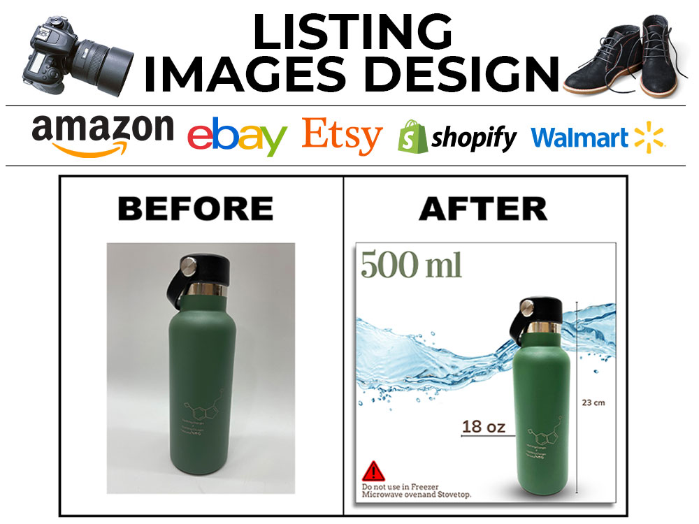 Amazon product listing images design, amazon pictures design, photo ...