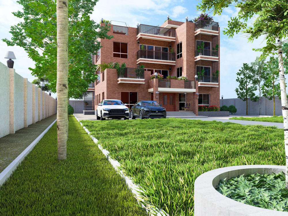 Architectural 3D model & stunning photorealistic exterior rendering ...