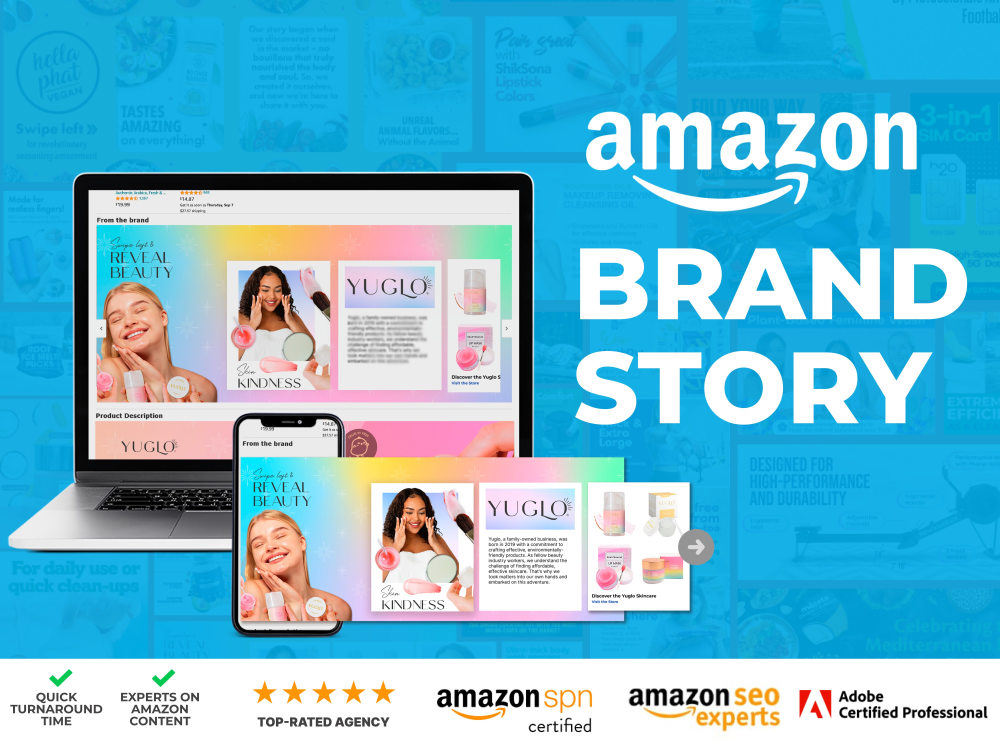 Amazon Brand Story Design for your Product Listing Optimization | Upwork