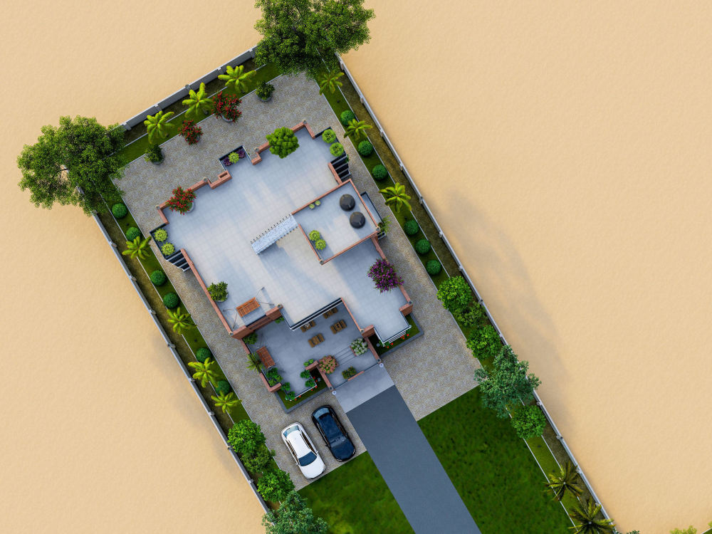 Architectural 3D model & stunning photorealistic exterior rendering ...