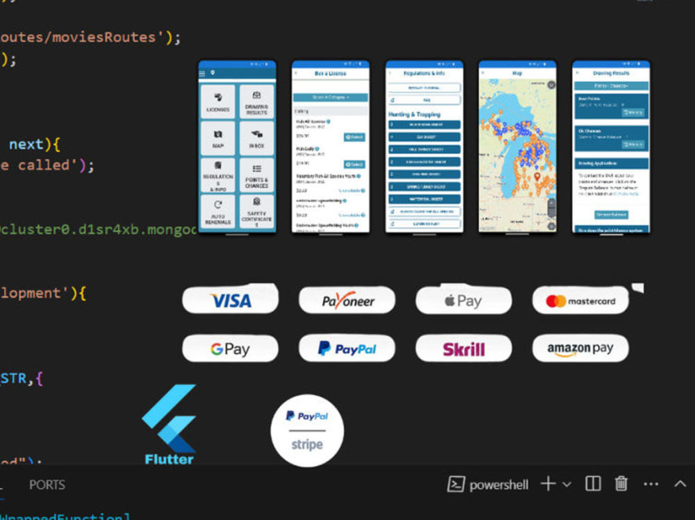 Complete flutter dynamic apps for IOS, Android, TV, Windows, Stripe ...