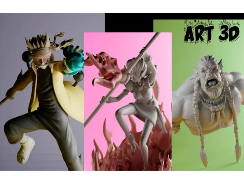 A digital sculpture ready for 3d printing | Upwork