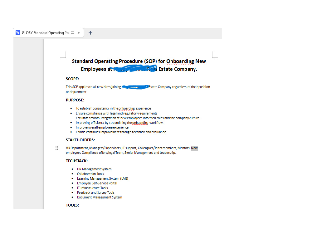 A detailed SOP, Workflow and Process Documentation for your business ...