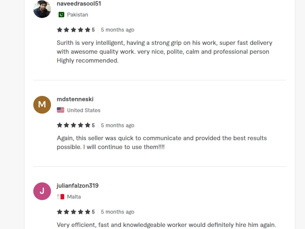 Machine learning, Deep learning, NLP, Computer Vision, LLM, AI in Python | Upwork