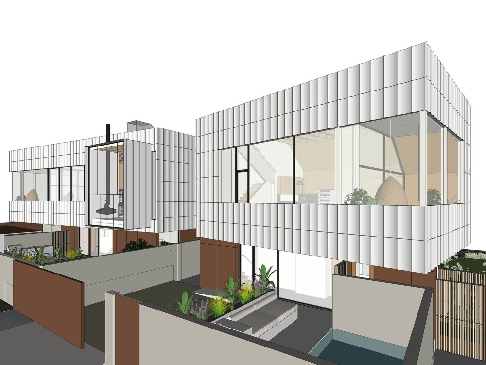 A detailed Exterior Sketchup Model | Upwork