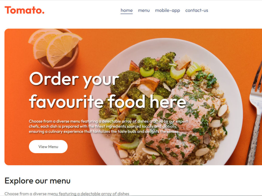 Stunning website created using ReactJS | Front End Development | Upwork