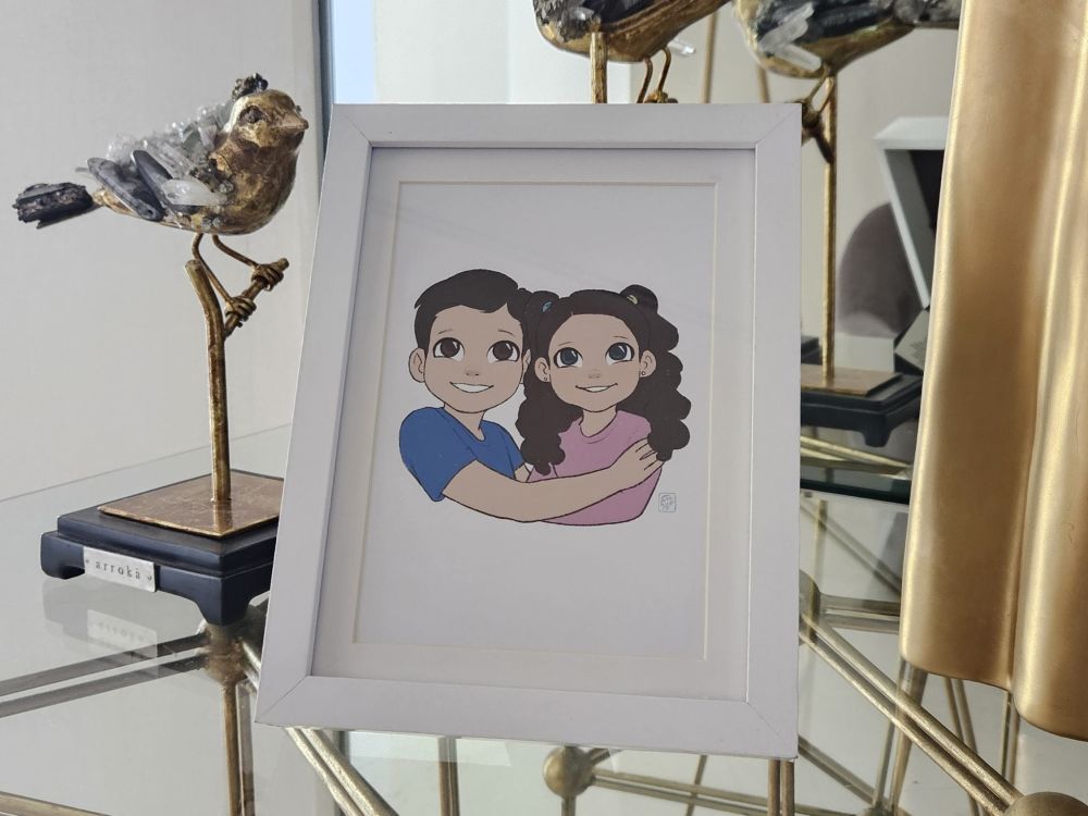 Digital Illustration Personalized Portrait | Upwork