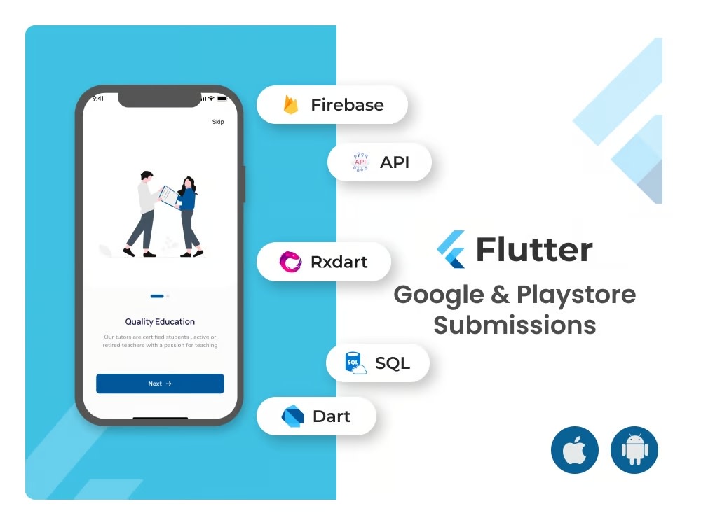 Flutter Mobile App Developer Flutter App Developer Flutter Development Upwork