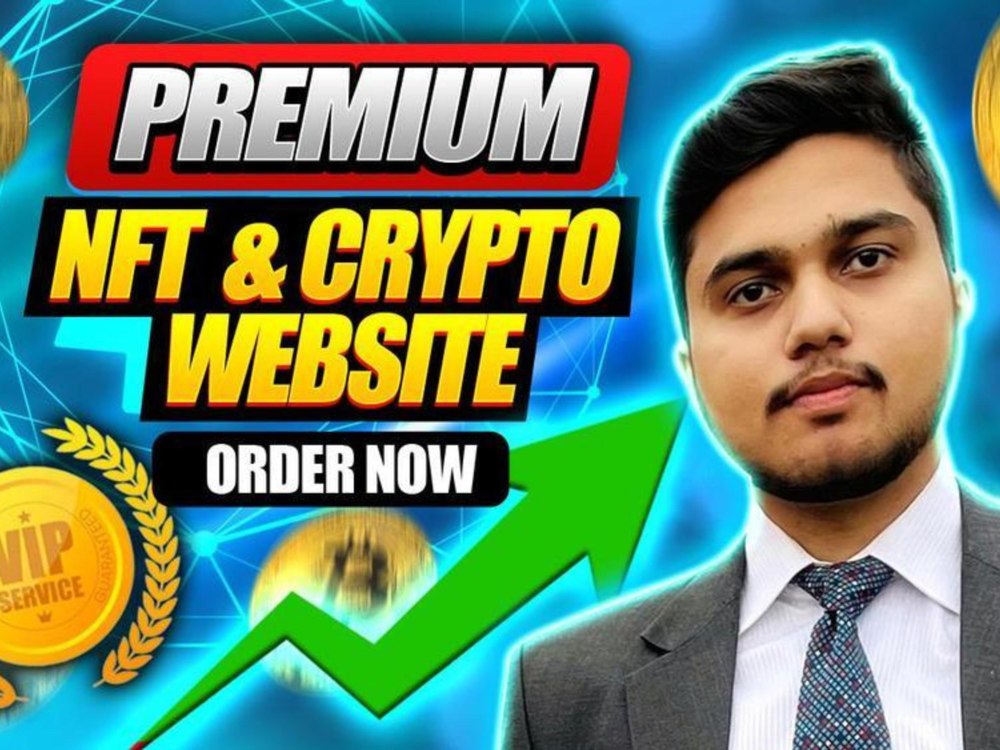 NFT Landing Page using React / Next and tailwind css | Upwork