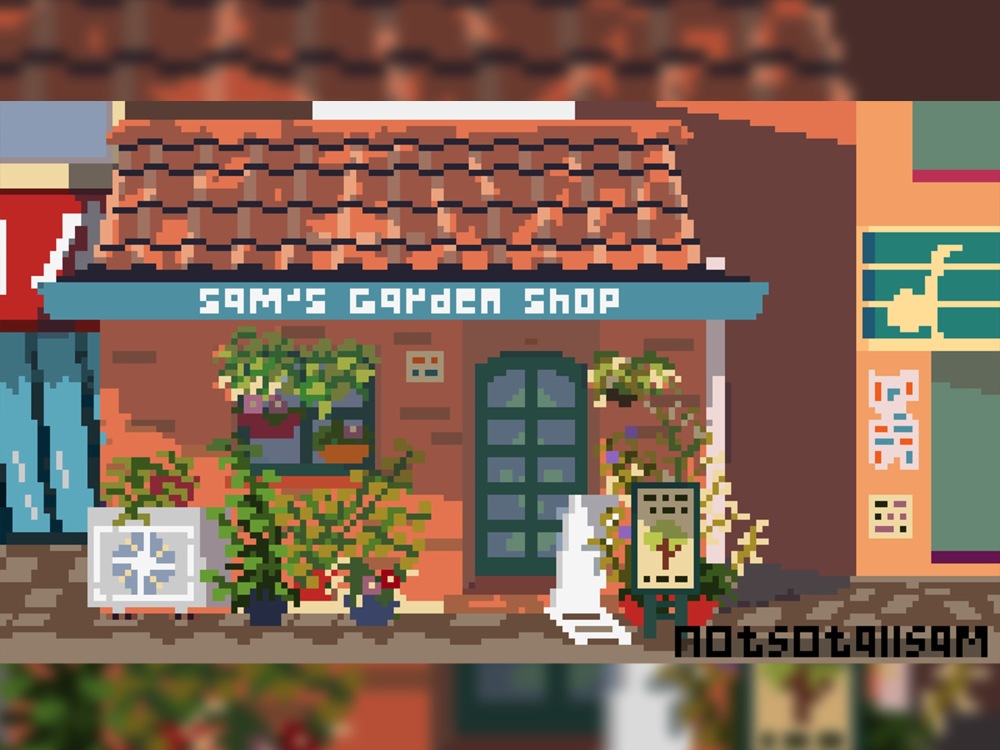 Beautiful Pixel Art Background/Scene | Upwork