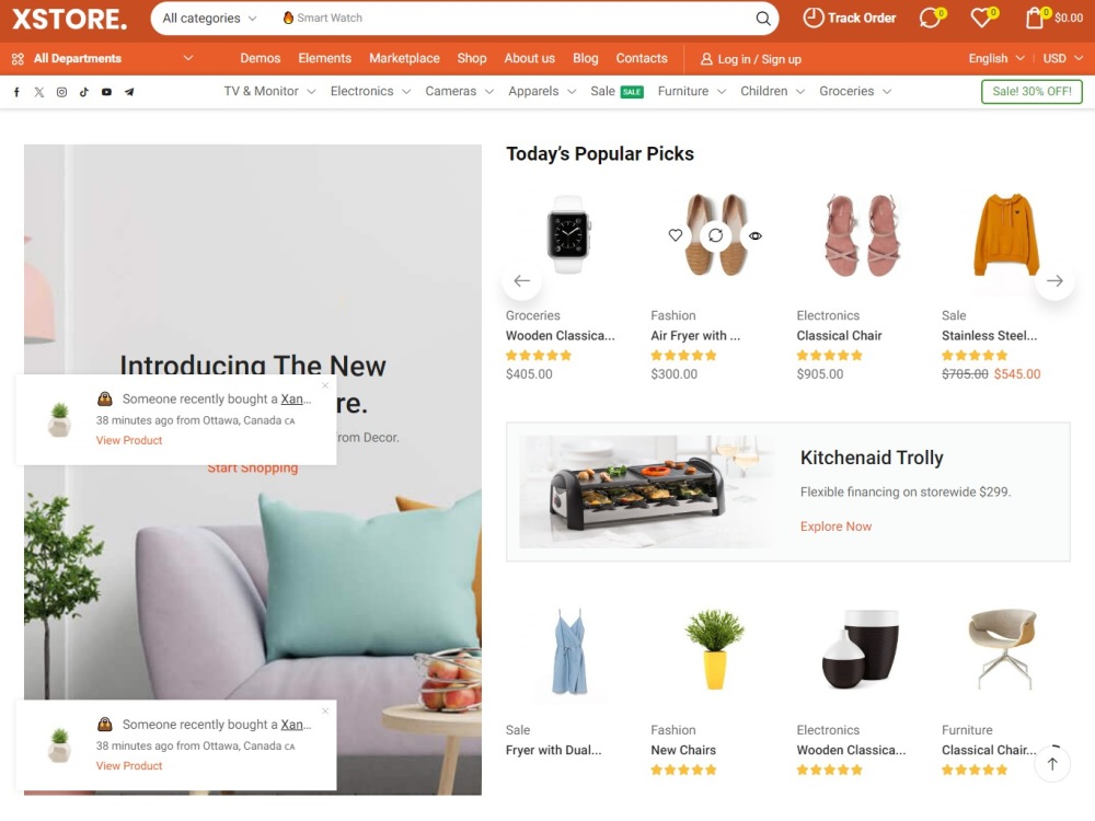 An Ecommerce Wordpress Website With Woocommerce Ecommerce Development