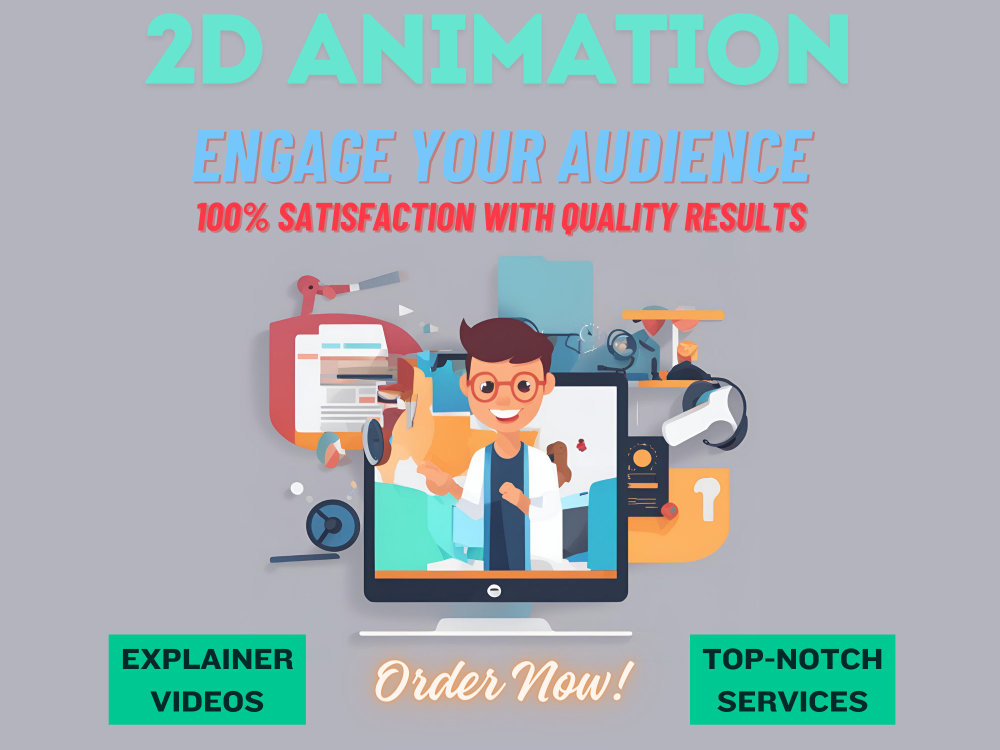 Engaging 2D animation | Explainer videos that Captivate your audience ...