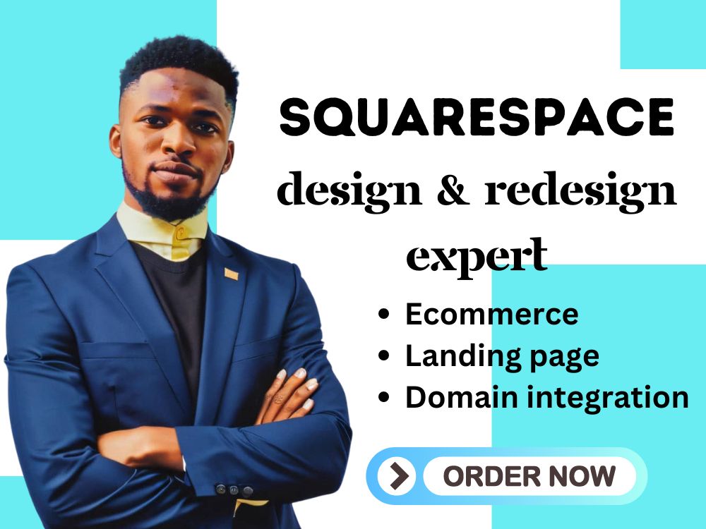 A modern Squarespace website | SquareSpace redesign | Squarespace | Upwork