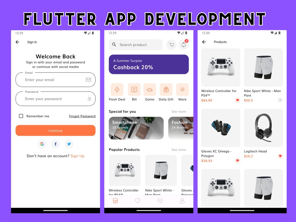 Mobile App Development Using Flutter Dart Firebase Upwork