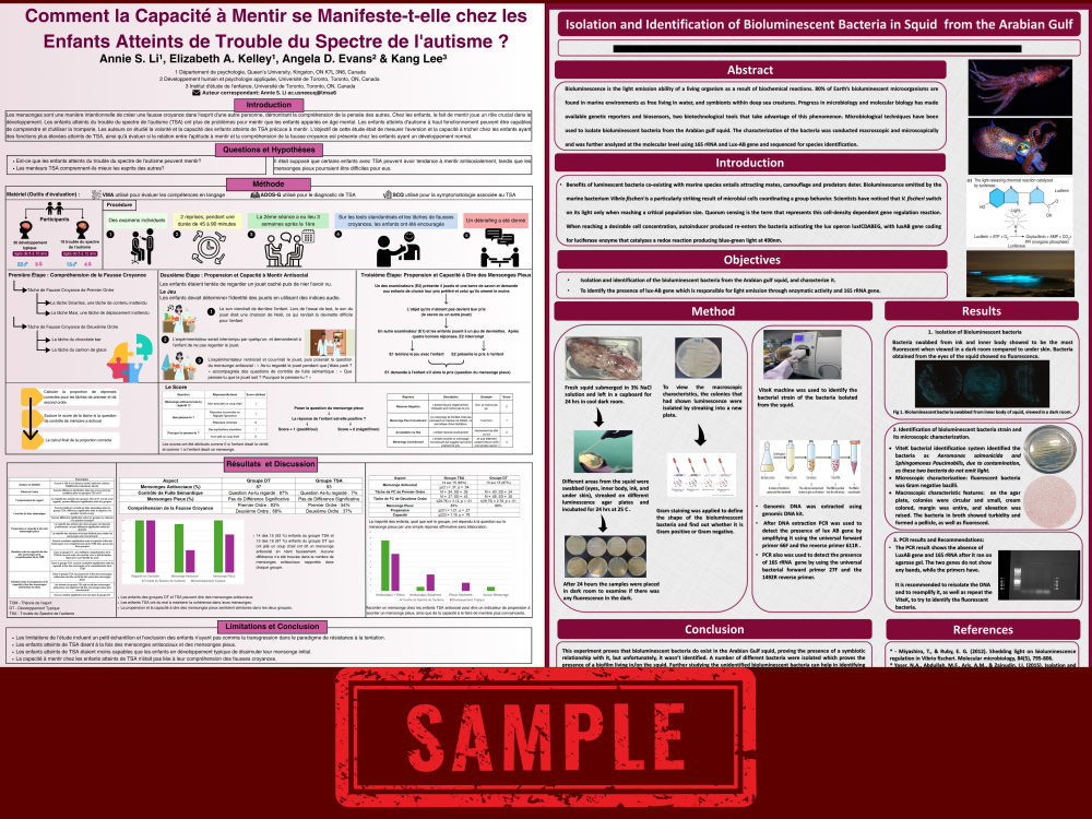 A catchy research, academic or scientific beautiful poster design | Upwork
