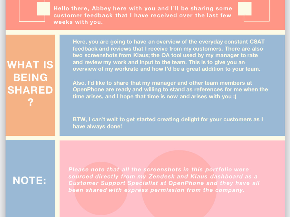 An experienced Customer Support Expert with over 6 years Support ...