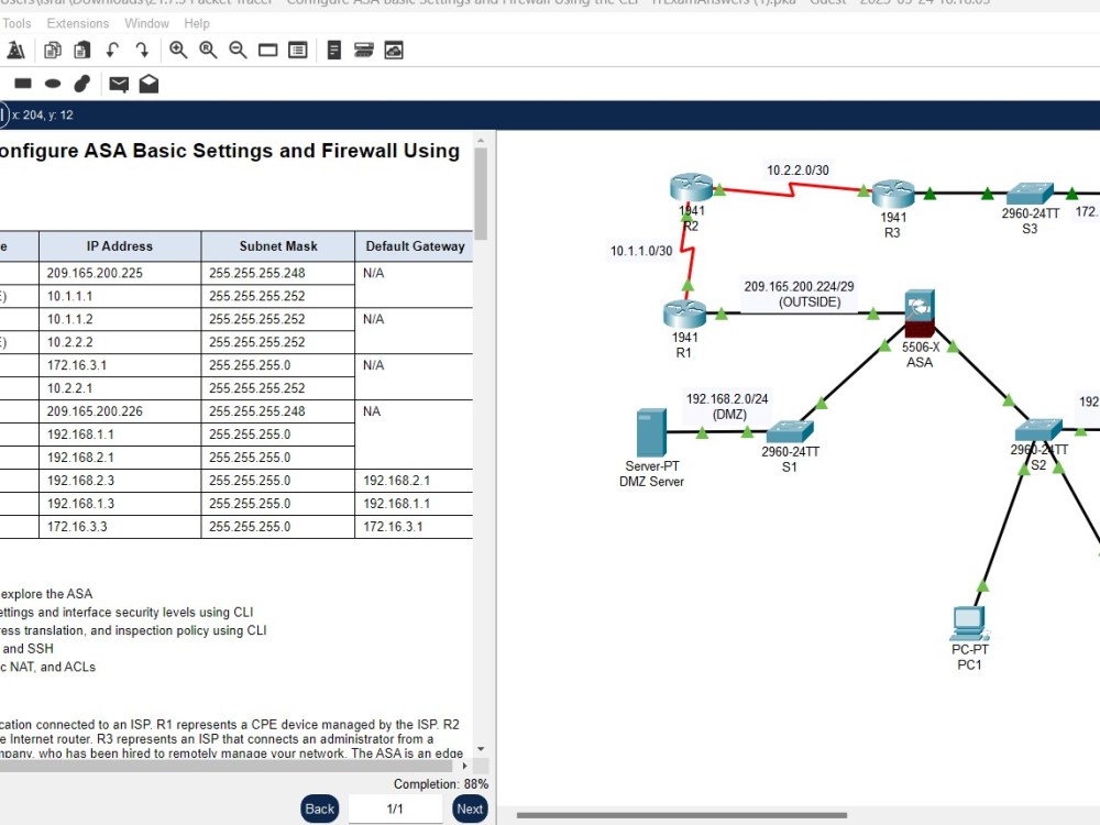 Cisco packet tracer project | Upwork