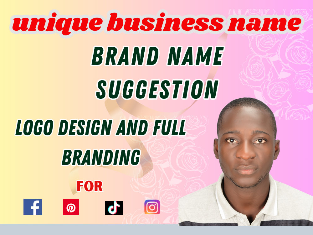 Brand name suggestion, business name, logo design and full branding ...