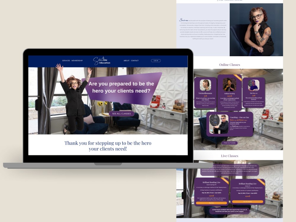 An Exclusive Website Redesign on Kajabi made by a professional | Upwork