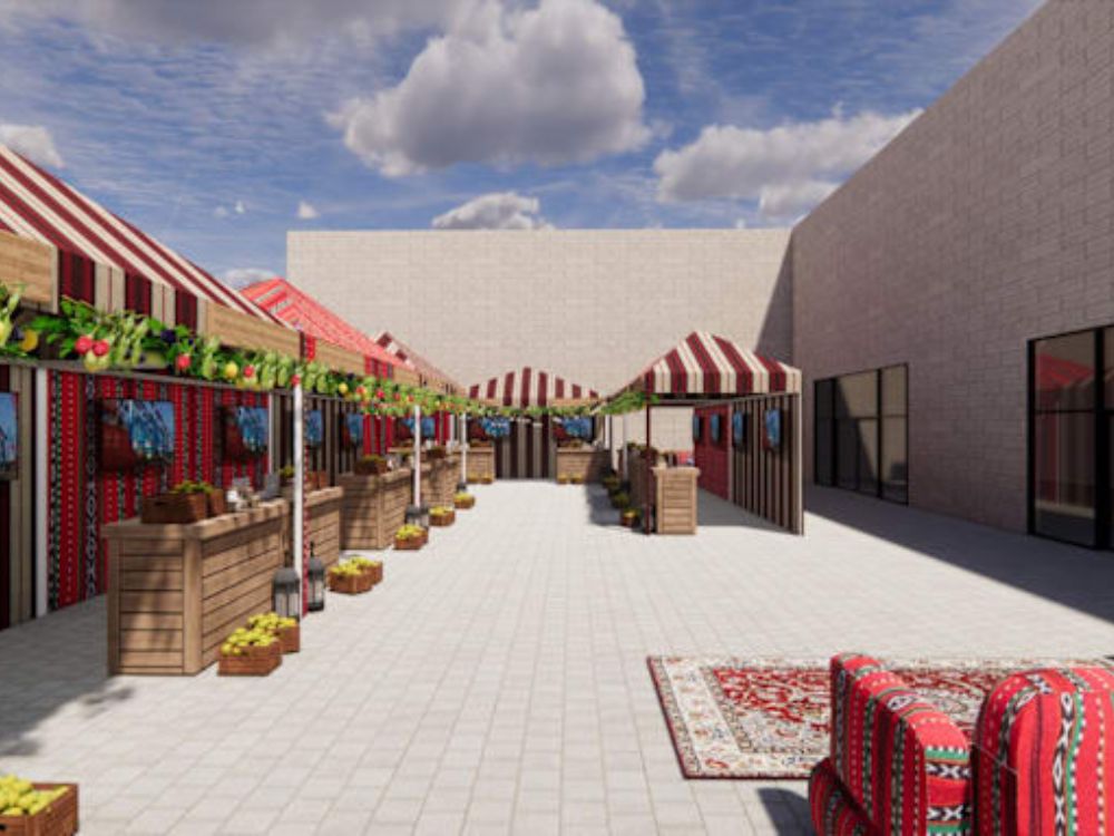 A 3d trade booth, exhibition stall, mall stall and setup, booth designs ...