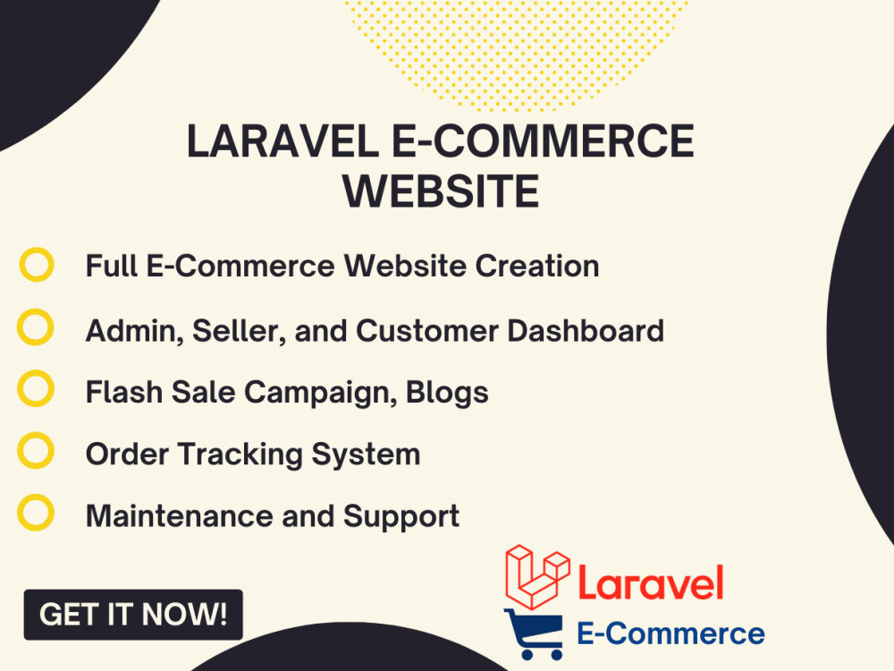 A Complete Laravel Ecommerce Website with all the functionalities. | Upwork
