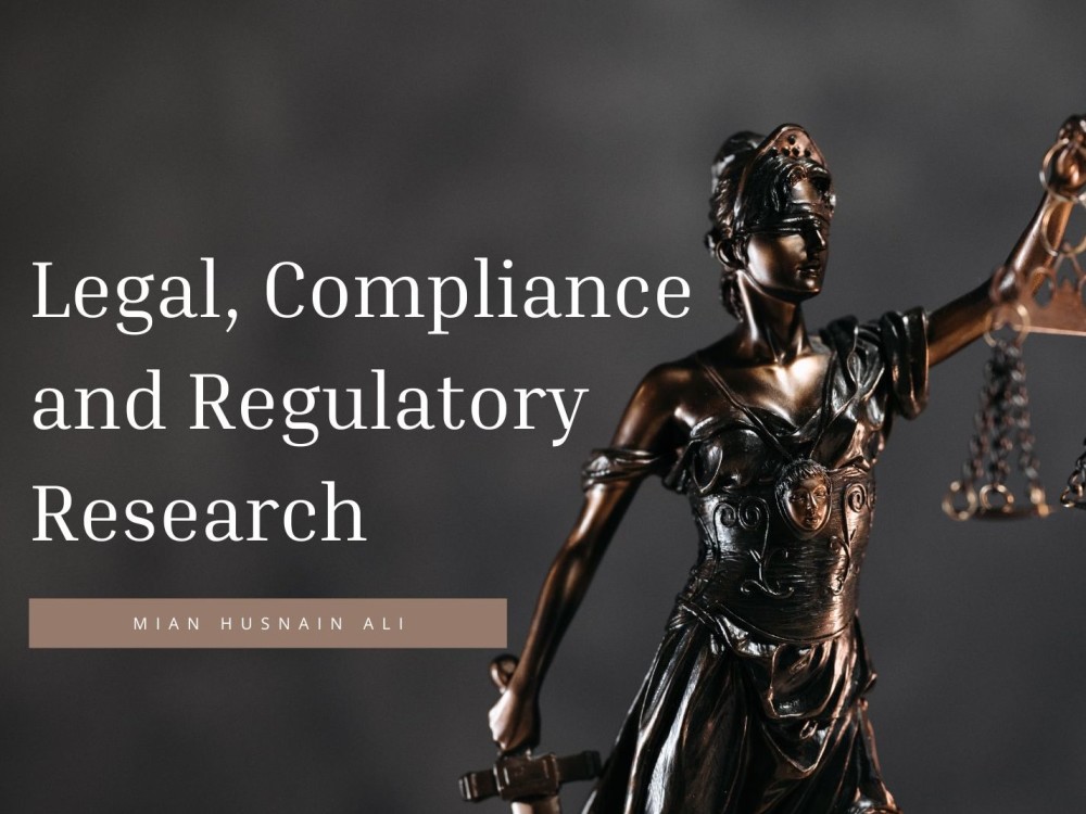 A legal, compliance and regulatory research memorandum | Upwork