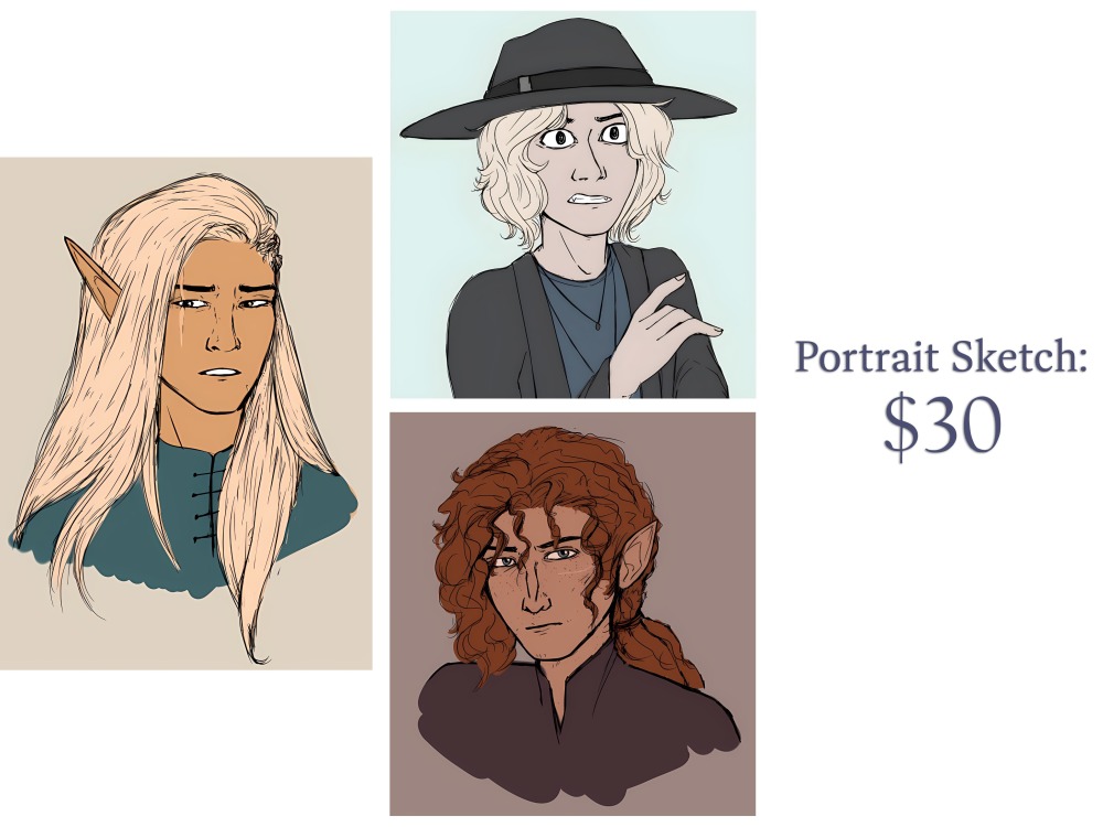 A colored character sketch | Upwork