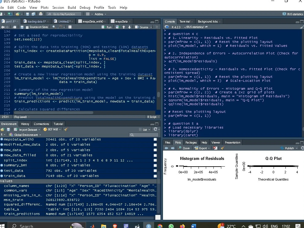 A Data Analysis Report Upwork