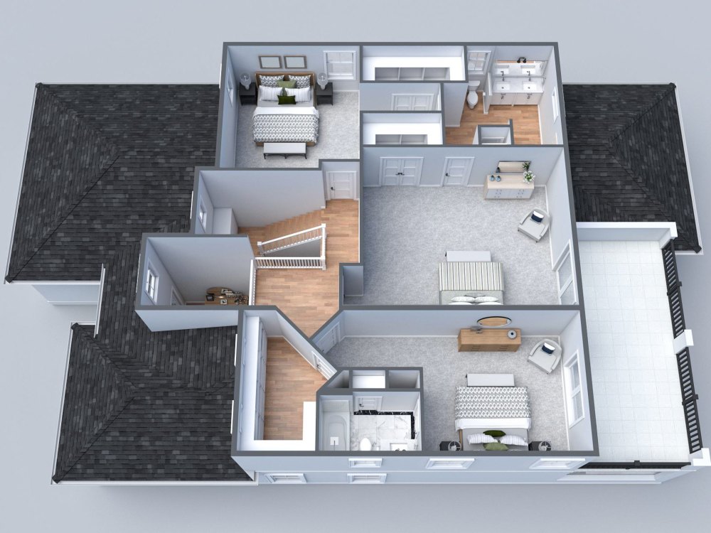 Beautiful 3D floor plan renderings | Upwork