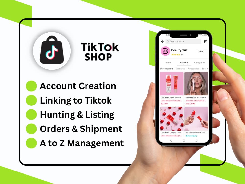 Complete TikTok shop Setup and virtual assistant +manager | Upwork