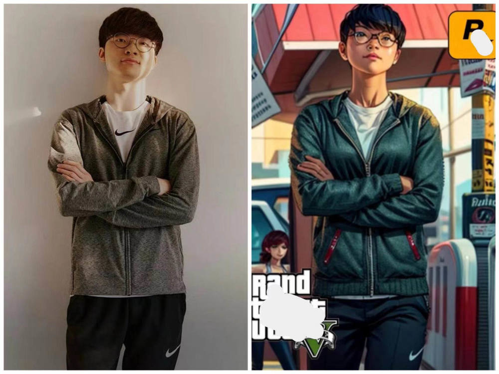 Use ai to draw gta style cartoon portrait from your photo and video ...